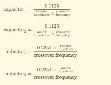 CircuitSkill - crossover calculator: Engineering Tools